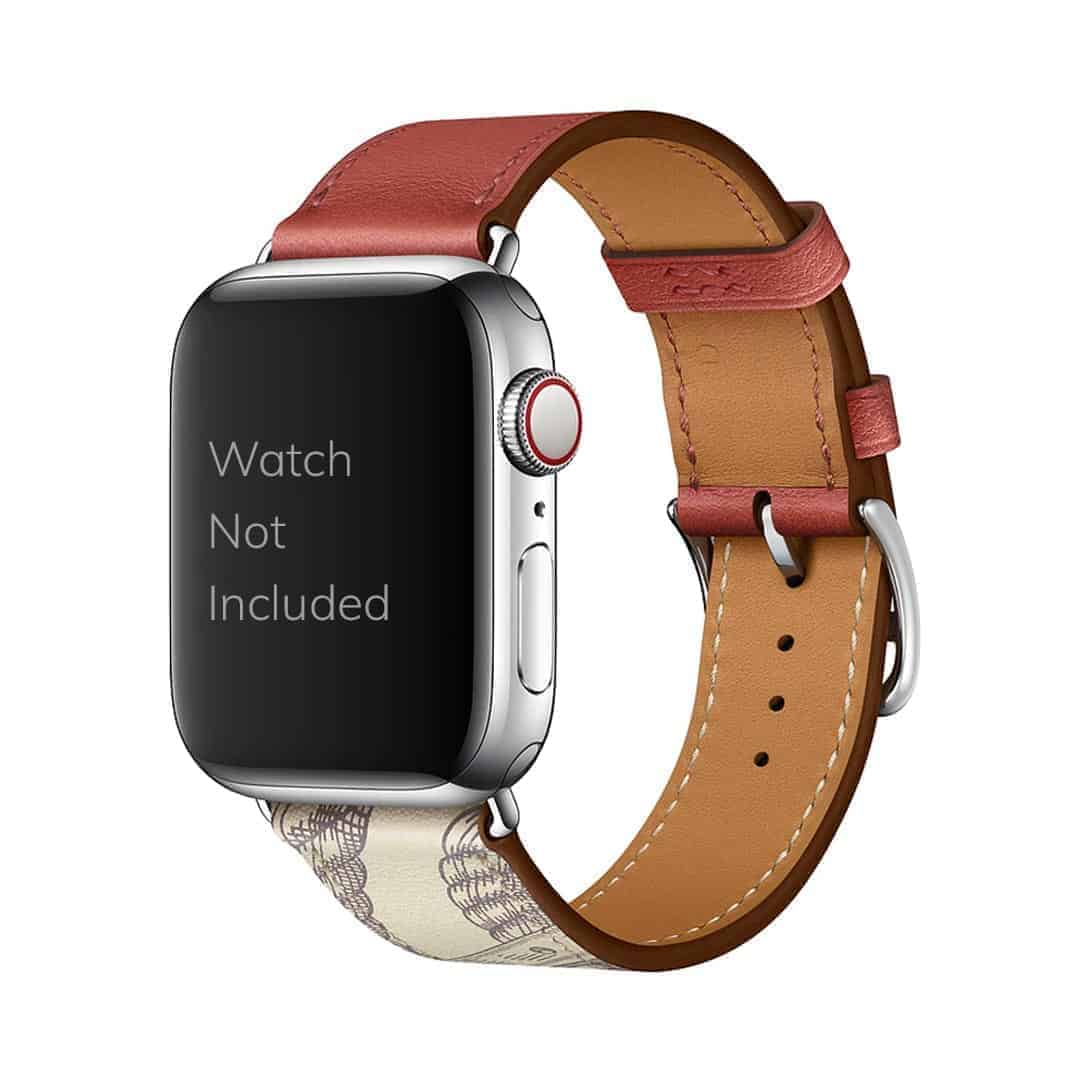 Double Tone Designer Leather Apple Watch Band – Shynzo