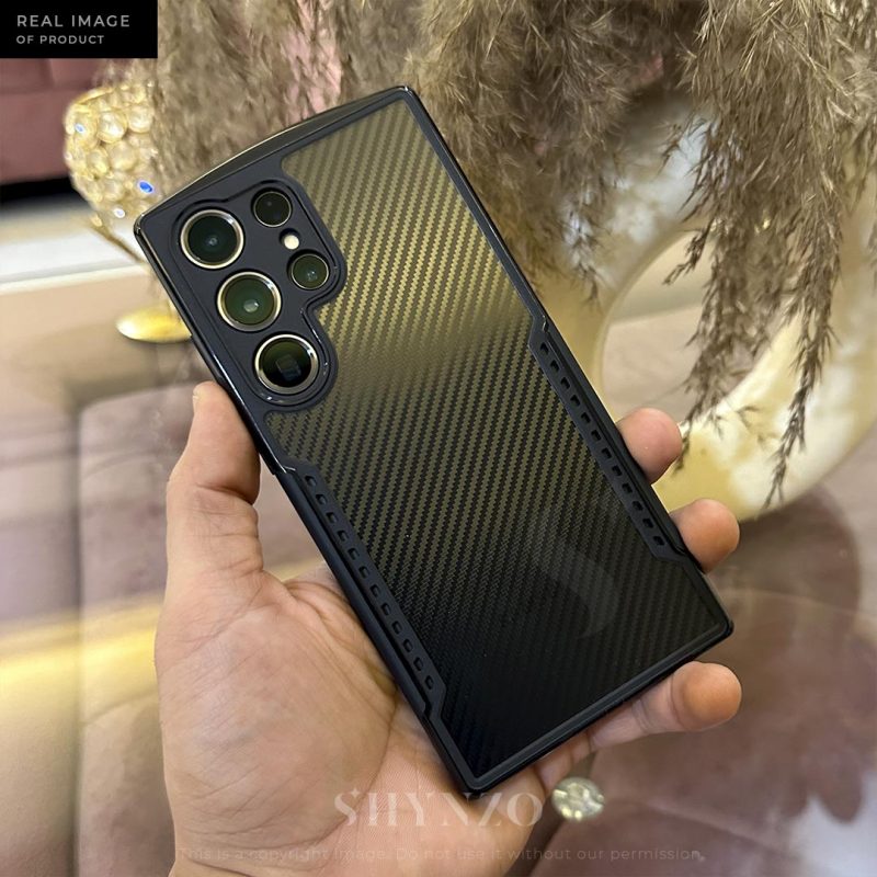 XUNDO CARBON FIBRE FINGERPRINT PROOF CASE – S23 Ultra – Shynzo